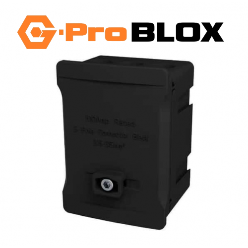 terminal connector block brown blue grey black green