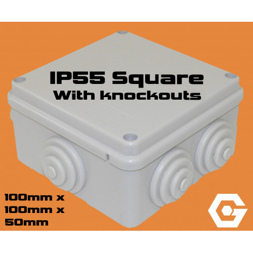 square junction box