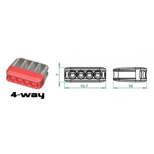 micros push in connectors 24a
