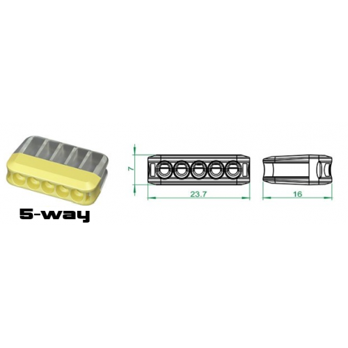 micros push in connectors 24a