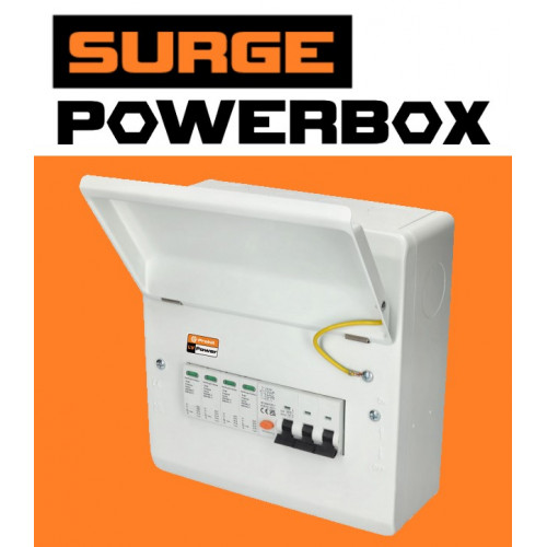 Three-phase RCBO Enclosure SPD and RCBO