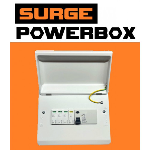 Three-phase RCBO Enclosure SPD and RCBO