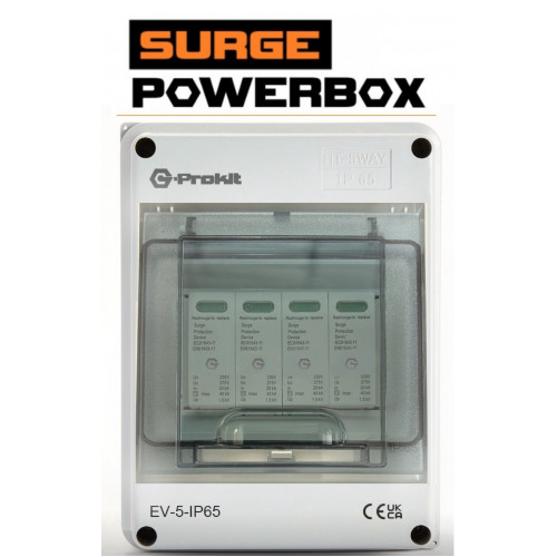 3 Phase Surge protection in Metal Enclosure