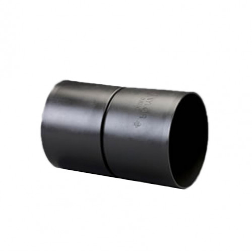 125/145mm DUCTING COUPLER - BLACK